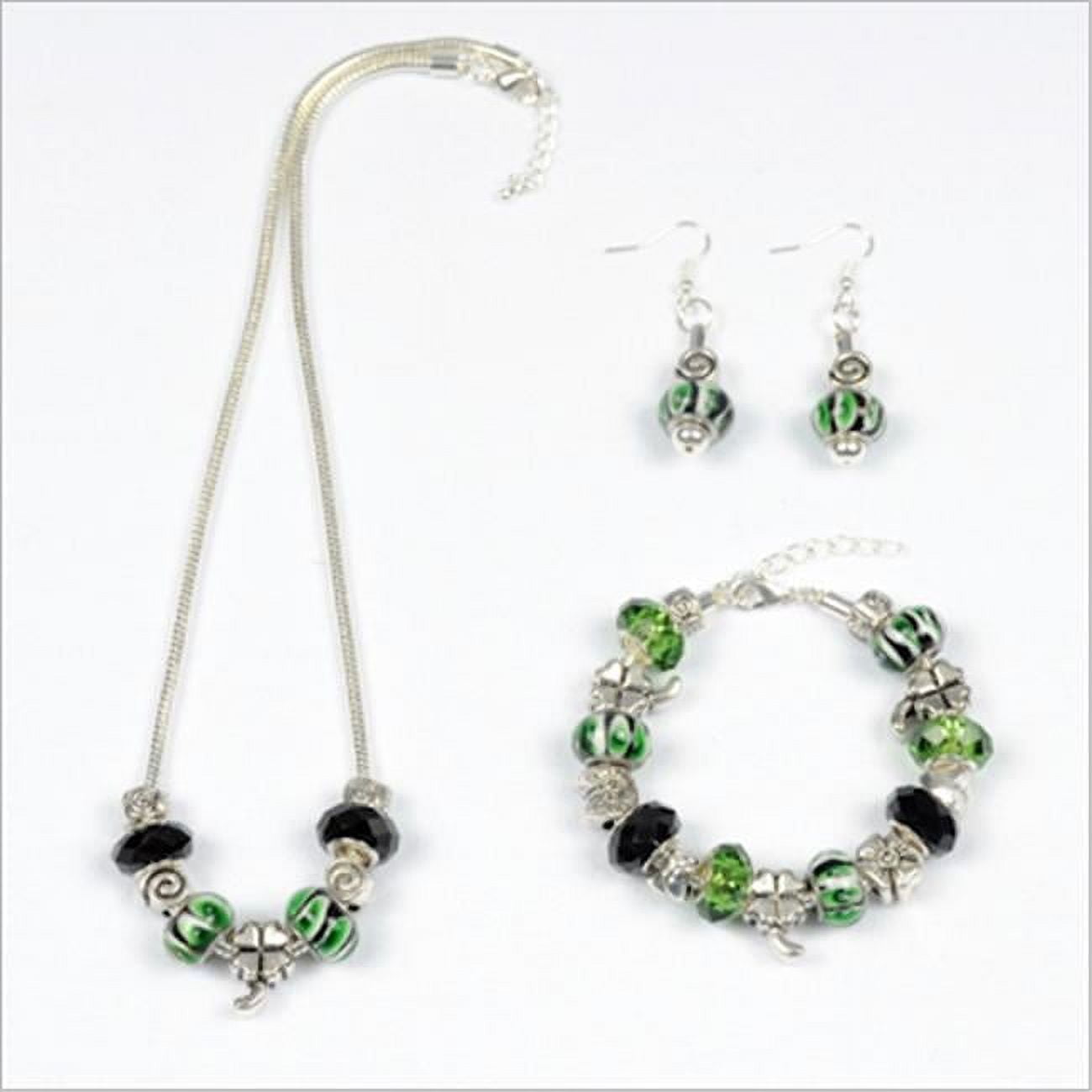 Emerald Isle Irish Bead Jewelry Set, 3 Piece - Walmart.com