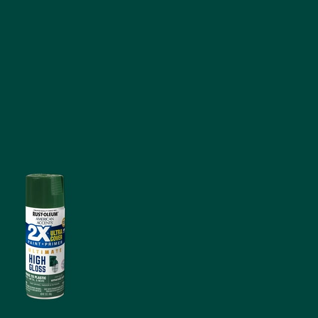 Emerald Isle, Rust-Oleum American Accents 2X Ultra Cover Hi-Gloss Spray ...