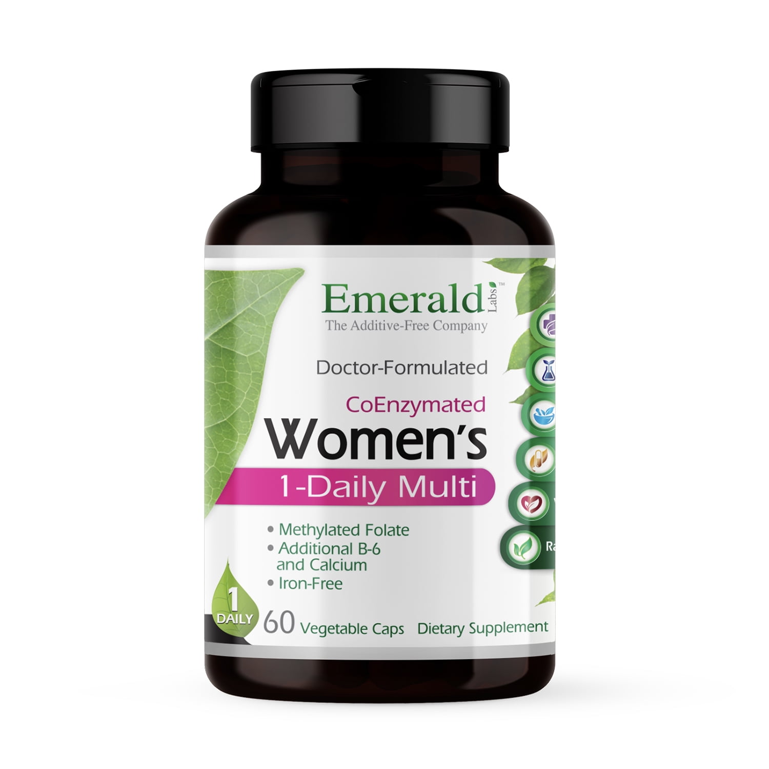 Emerald Labs Women's 1-Daily Multi, Complete Multivitamin with Vitamin ...