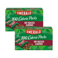 Emerald Nuts Cocoa Roast Almonds, 100 Calorie Packs, 7 Count, 4.34 oz ...