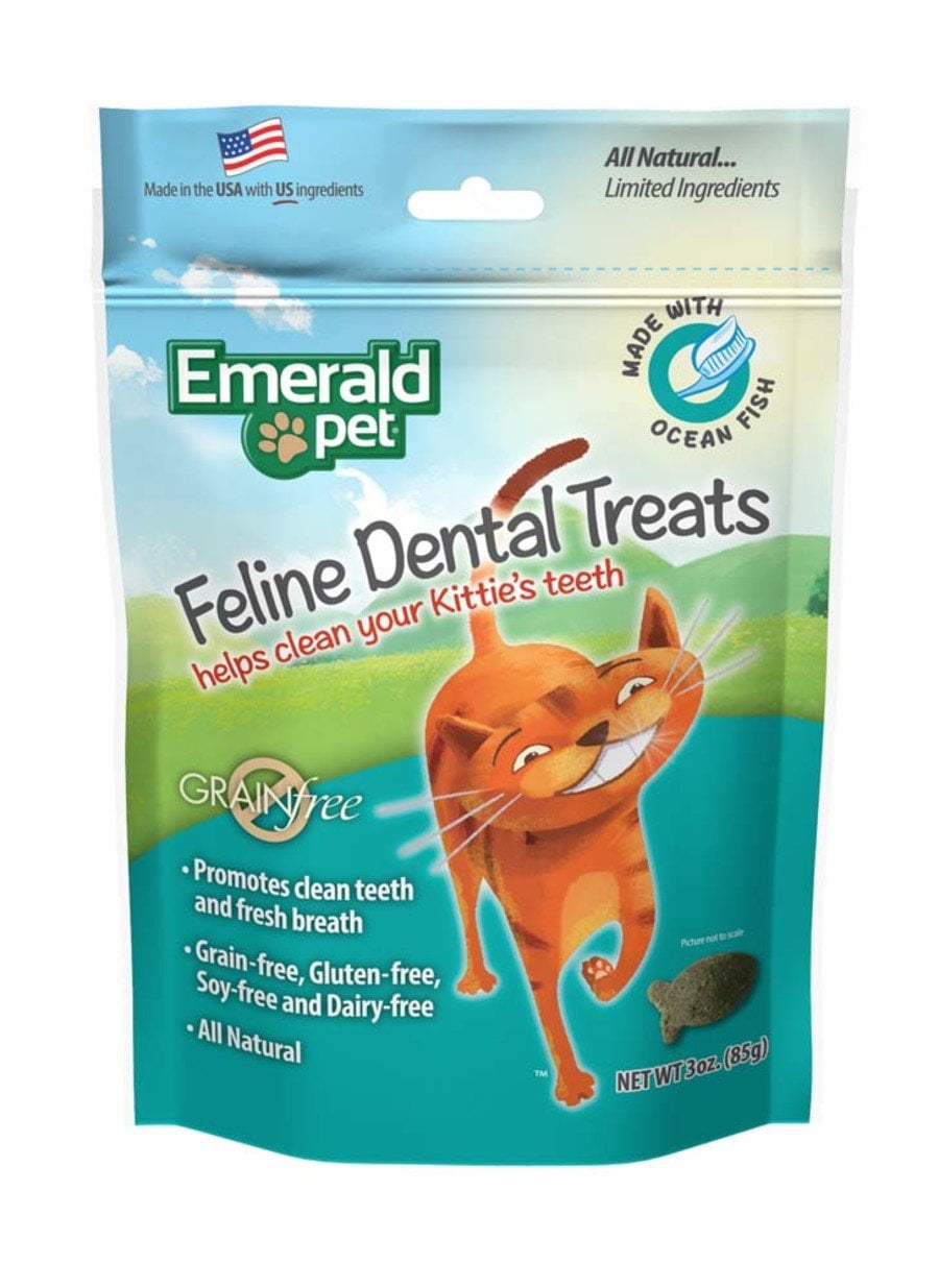 Emerald Pet Feline Dental Grain Free Treats - Walmart.com