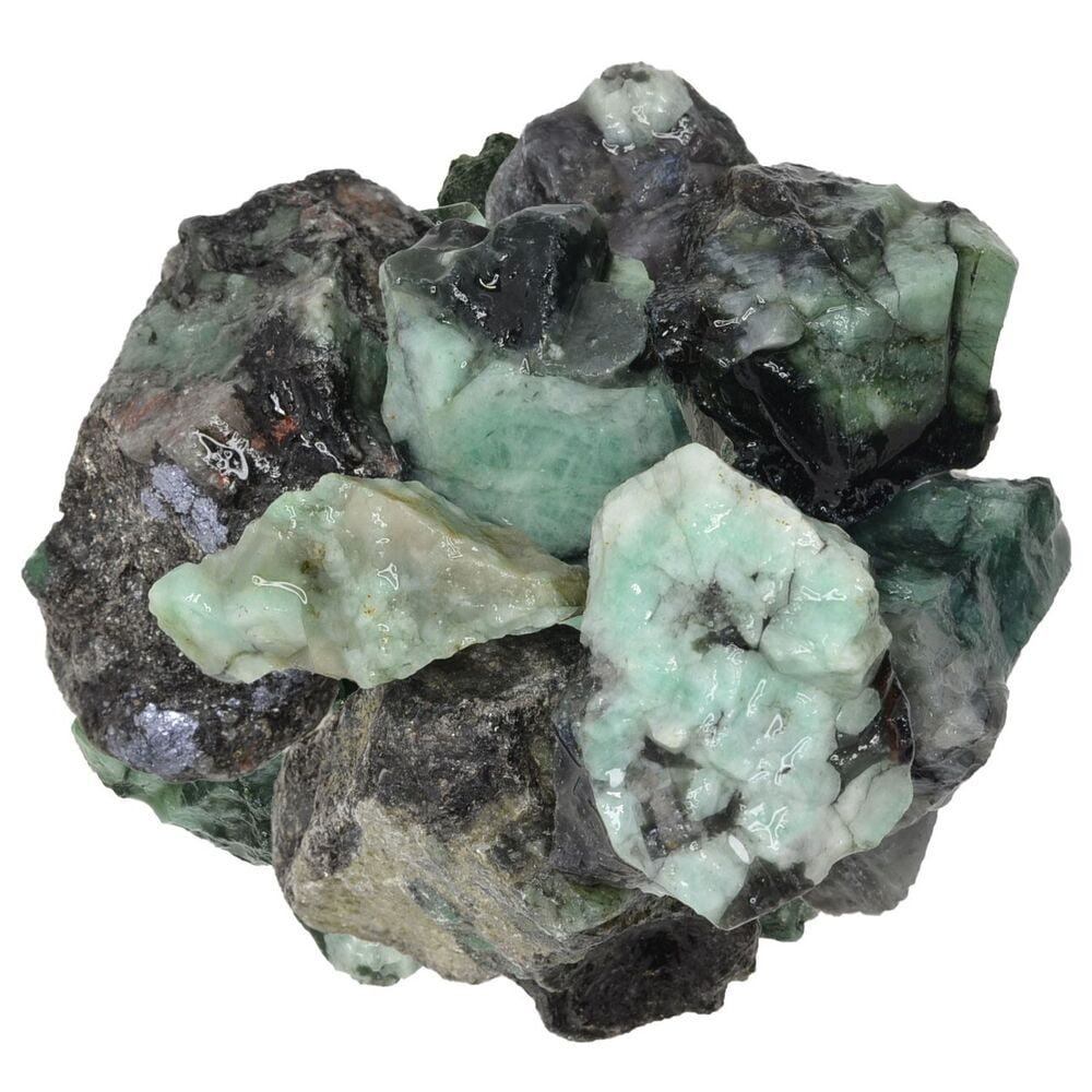 Emerald - Rough Rocks for Tumbling - Dispelling Fear and Anxiety, Good ...