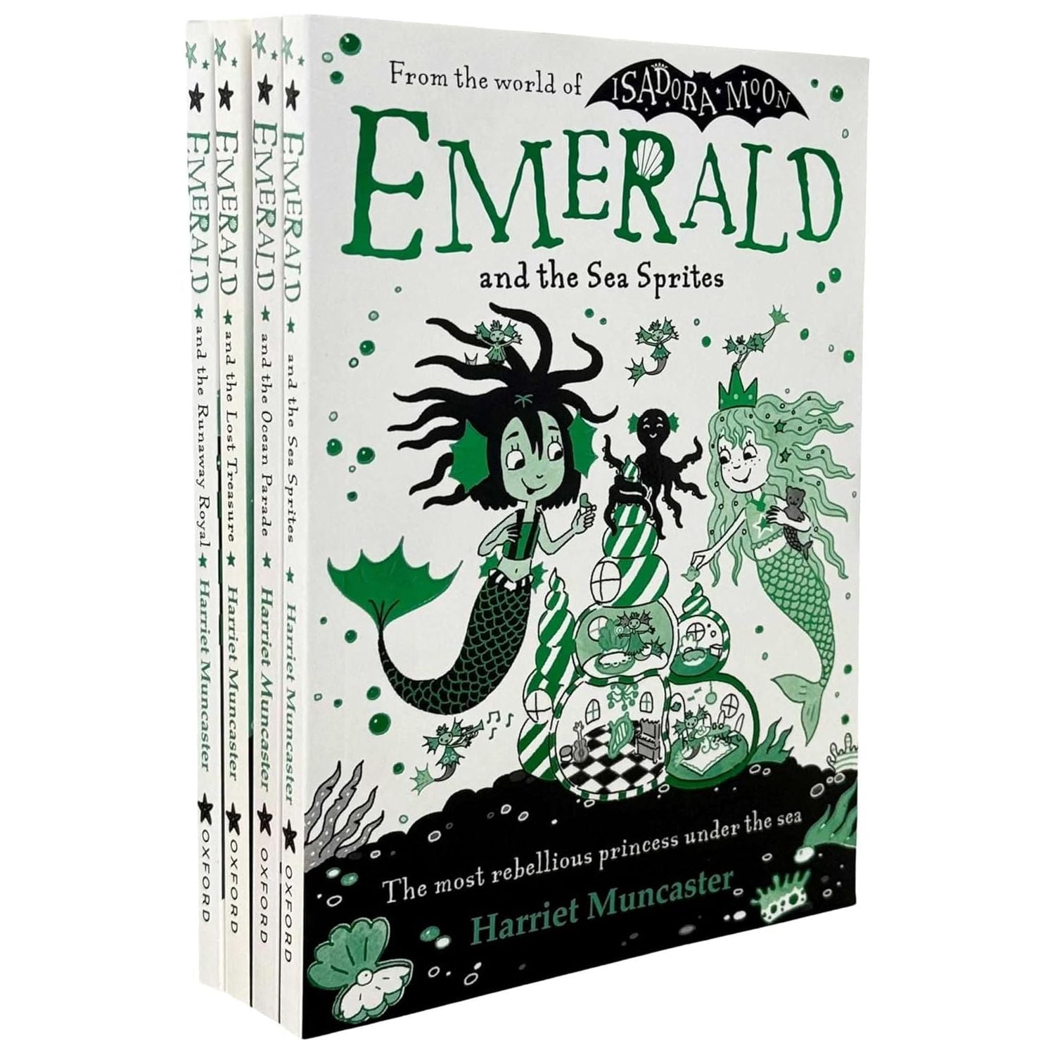 Emerald Series World Of Isadora Moon by Harriet Muncaster 4 Books ...