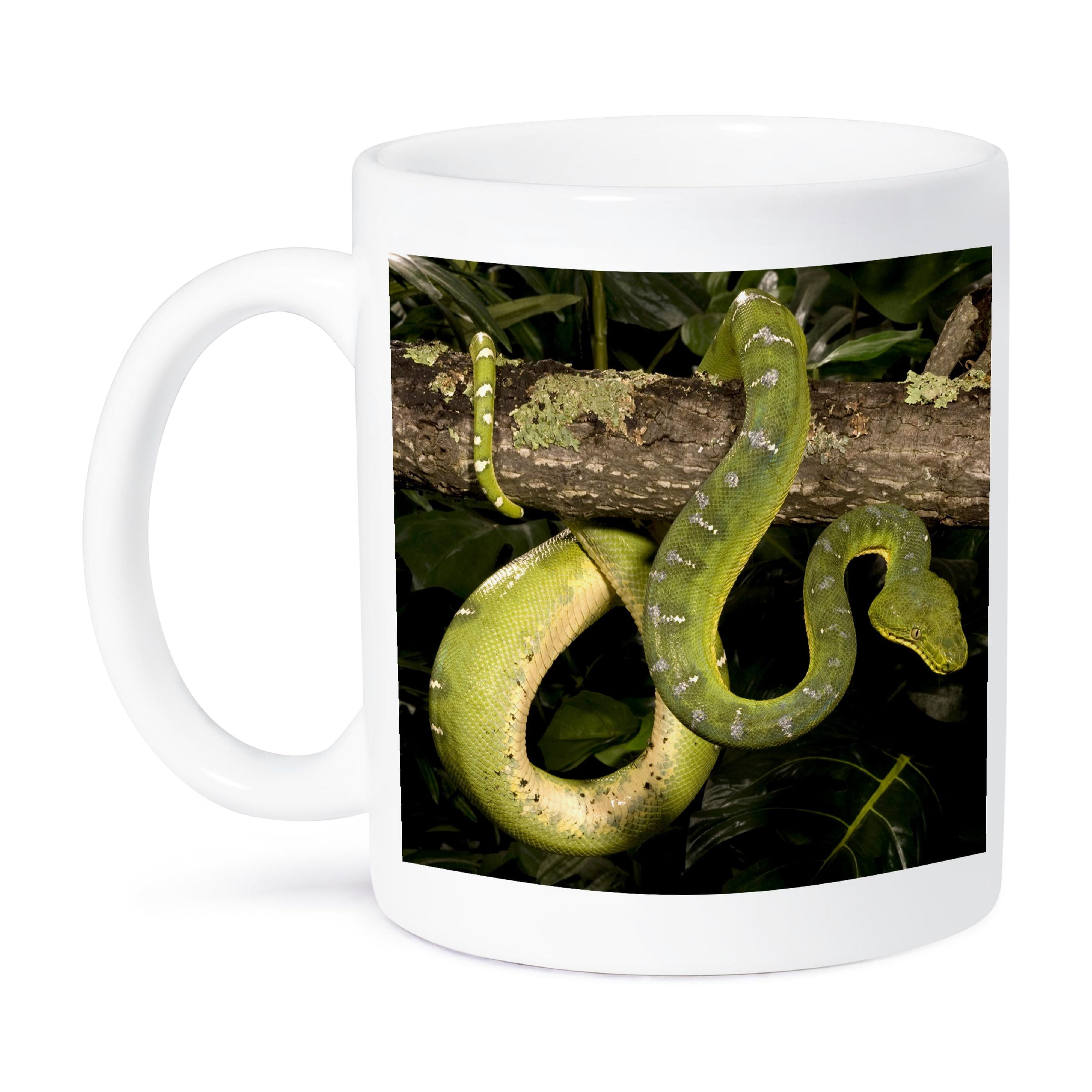 3dRose, Emerald Tree Boa snake - US39 JMC0018 - Joe and Mary Ann McDonald, 15oz Mug - Walmart.com