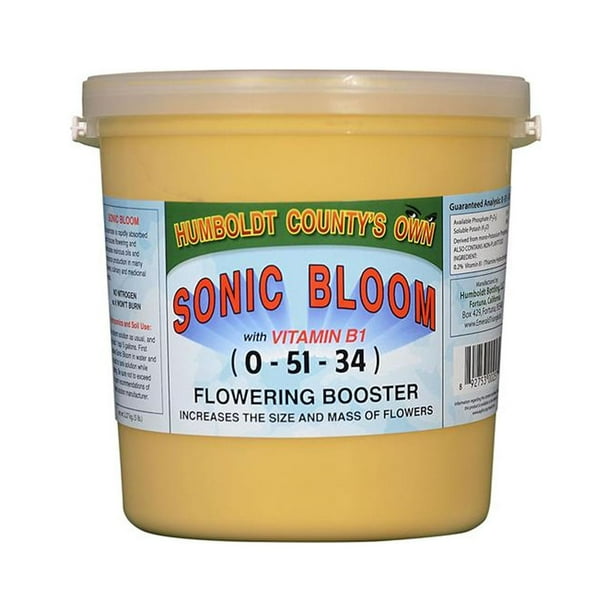 Emerald Triangle Sonic Bloom Flowering Booster Powder Fertilizer, 5 Lb ...