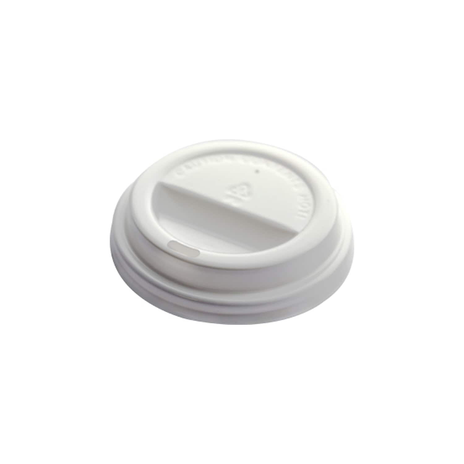 Emerald Universal Sip Through Plastic Hot Cup Lid White 50/Pack 20 ...