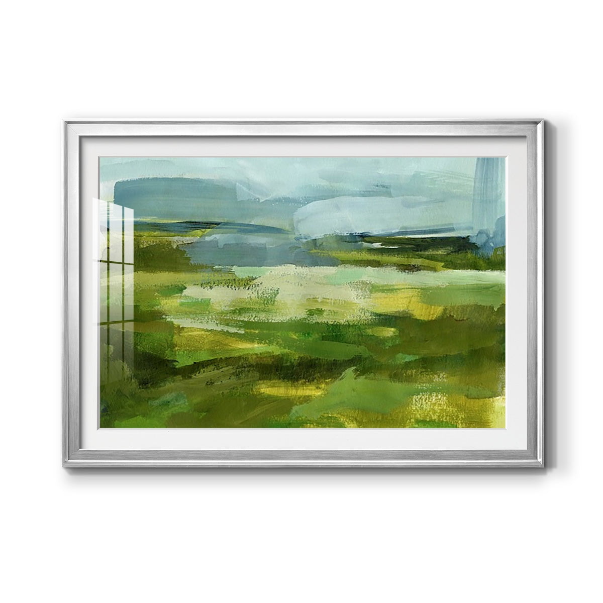 Emerald View I Premium Framed Print - Ready to Hang - Walmart.com