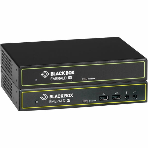 Emerald® PE KVM-over-IP, DVI-D, USB 2.0, Audio, PoE, Dual Network Ports ...
