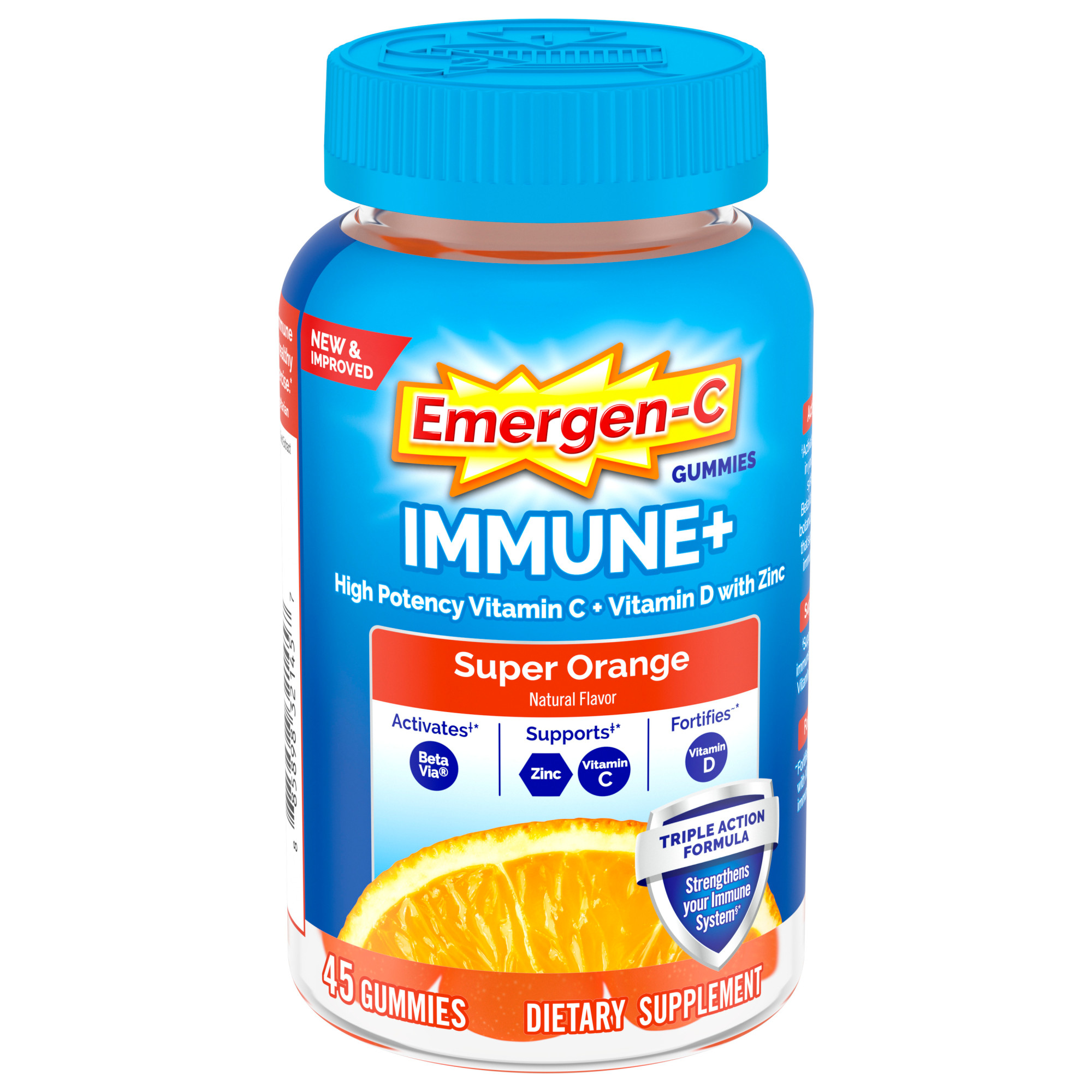 Vitafusion Triple Immune POWER Gummy Vitamins, 60ct - Walmart.com