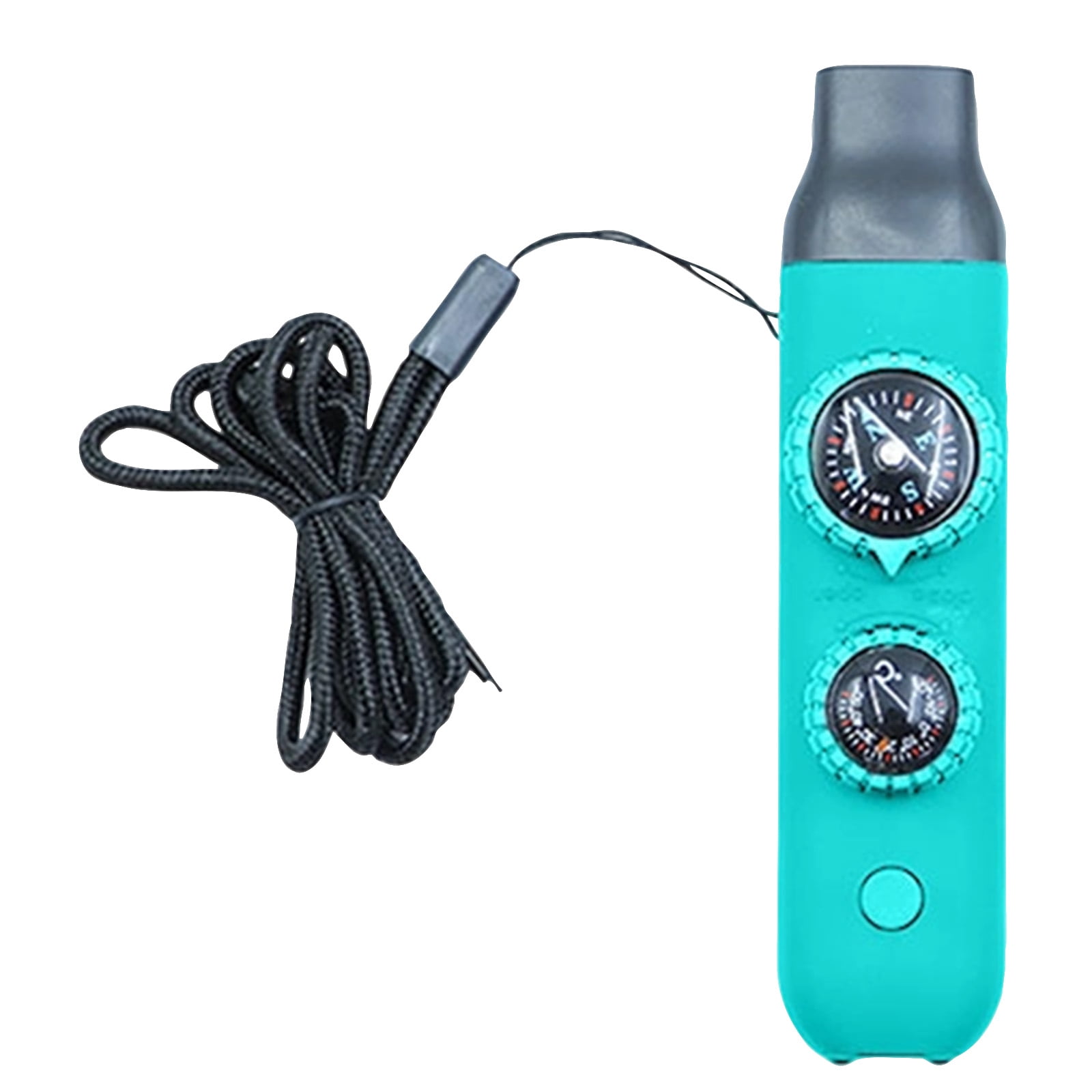 Emergency 7-In-1 Multi-Function Whistle With Compass & Thermometer ...