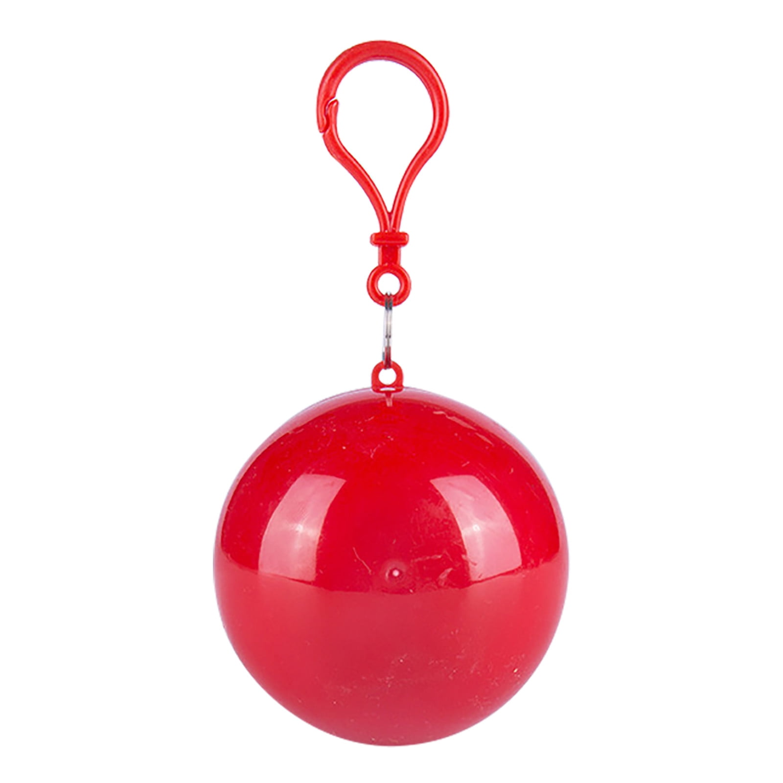 Emergency Adult Raincoat with Attached Hood and Secure Key Chain for ...