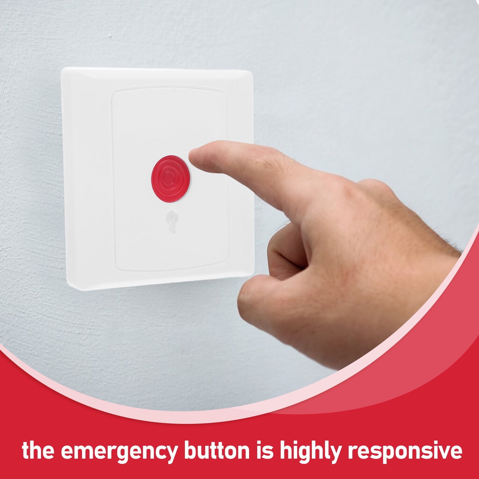 Emergency Call Button - Manual Fire Alarm Switch with Key for Home Use ...