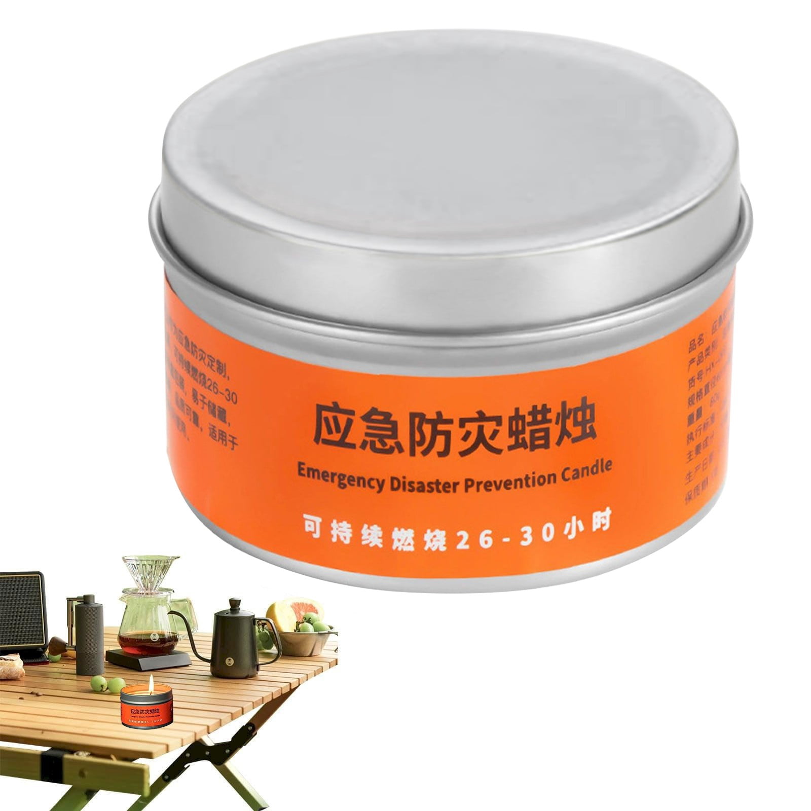 Emergency Candles,Emergency Candles Long Burning,Survival Candle,24 ...