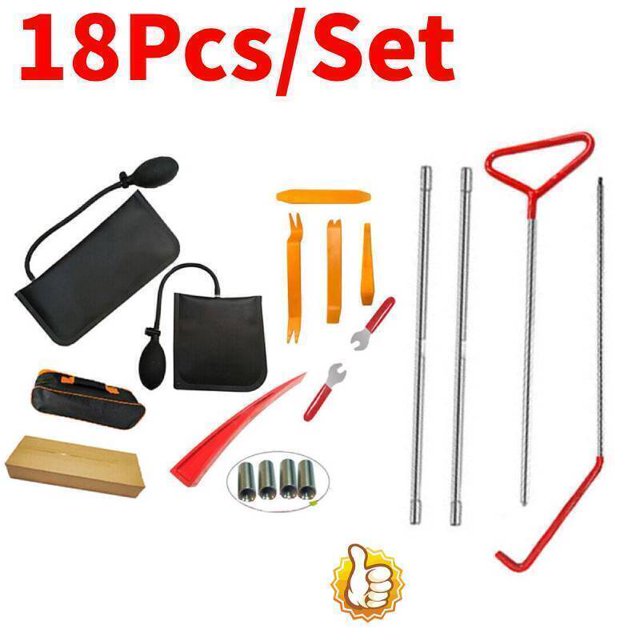 Emergency Car Unlock Tool Kit, Vehicle Repair Lock Out Set - Walmart.com