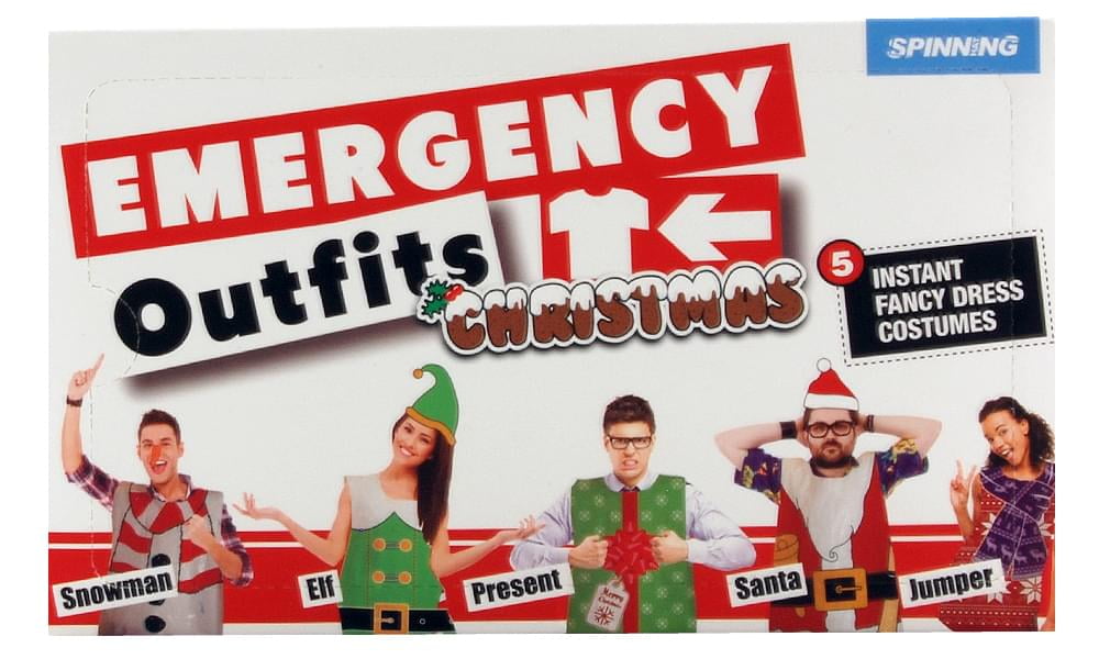Emergency Christmas Outfits Costume Kit - Walmart.com