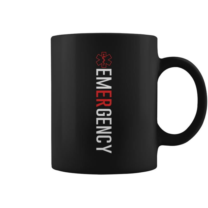 Emergency Department Emergency Room Nurse Er Nurse Back Of Coffee Mugs ...