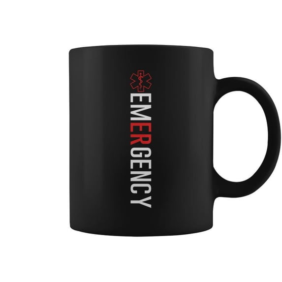 Emergency Department Emergency Room Nurse Er Nurse Back Of Coffee Mugs ...