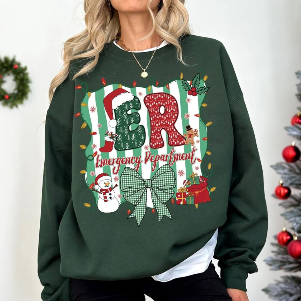 Emergency Department Nurse Classic Sweatshirt - Walmart.com