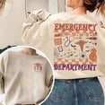 Emergency Department Rn Night Shift Sweatshirt - Walmart.com