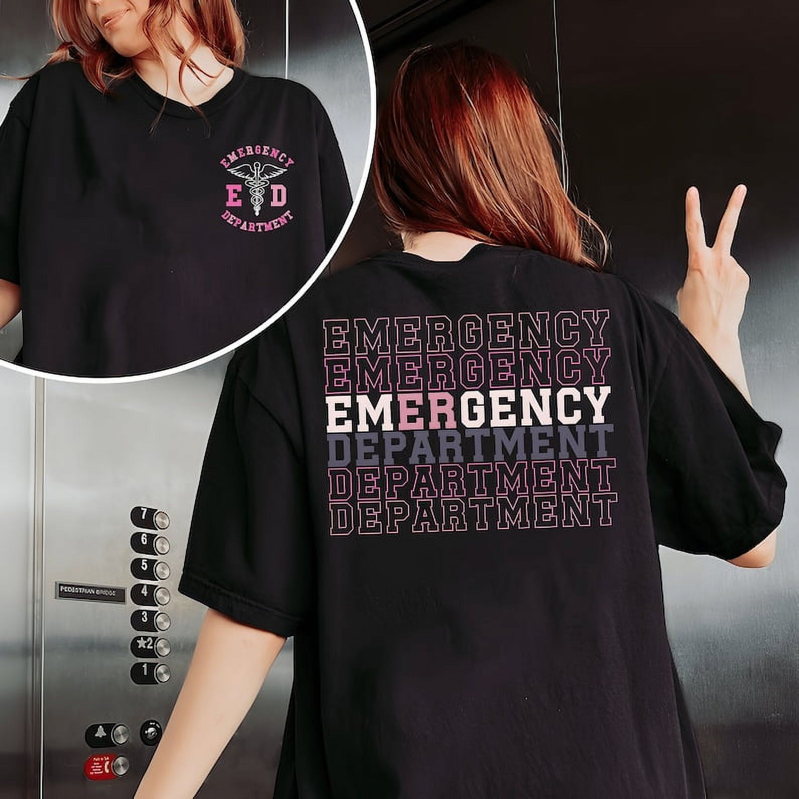 Emergency Department Shirt, Er Nurse Gift, Ideal Gift for ER Nurses RNs ...