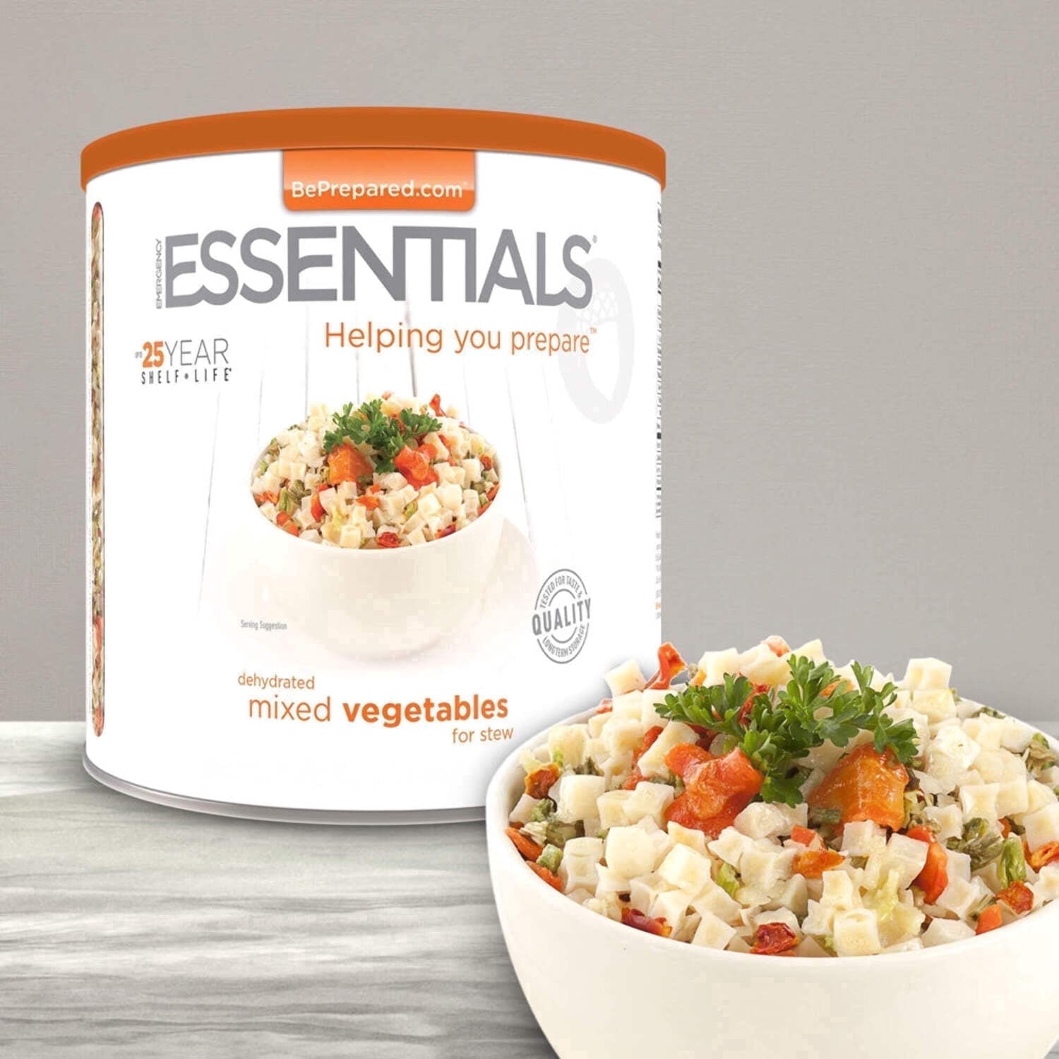 Emergency Essentials, Dehydrated Mixed Vegetables for Stew, Dehydrated ...