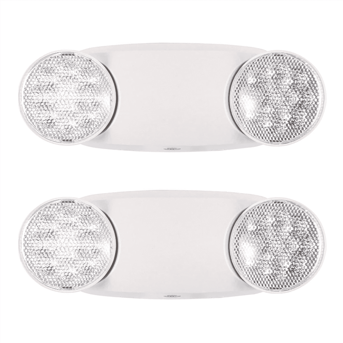 Emergency Exit Lighting Fixture with 2 LED Bug Eye Heads US Standard ...