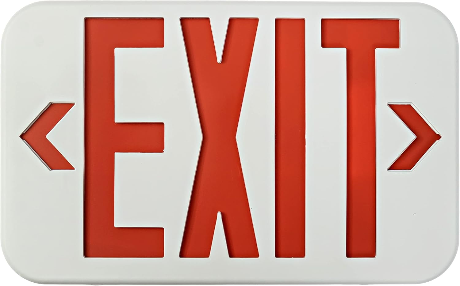 Emergency Exit Sign with LED and Battery Backup - Fire Exit Lights ...