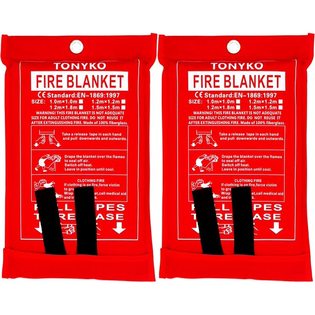 Emergency Fire Blankets, Flame Retardant Protection and Heat Insulation ...