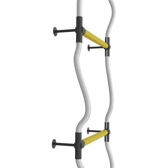 Emergency Fire Escape Ladder 3 Story | 25 ft Adult Ladder with Stand ...