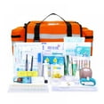 Emergency Fire First Responder Kit - Fully Stocked EMS Supplies First ...