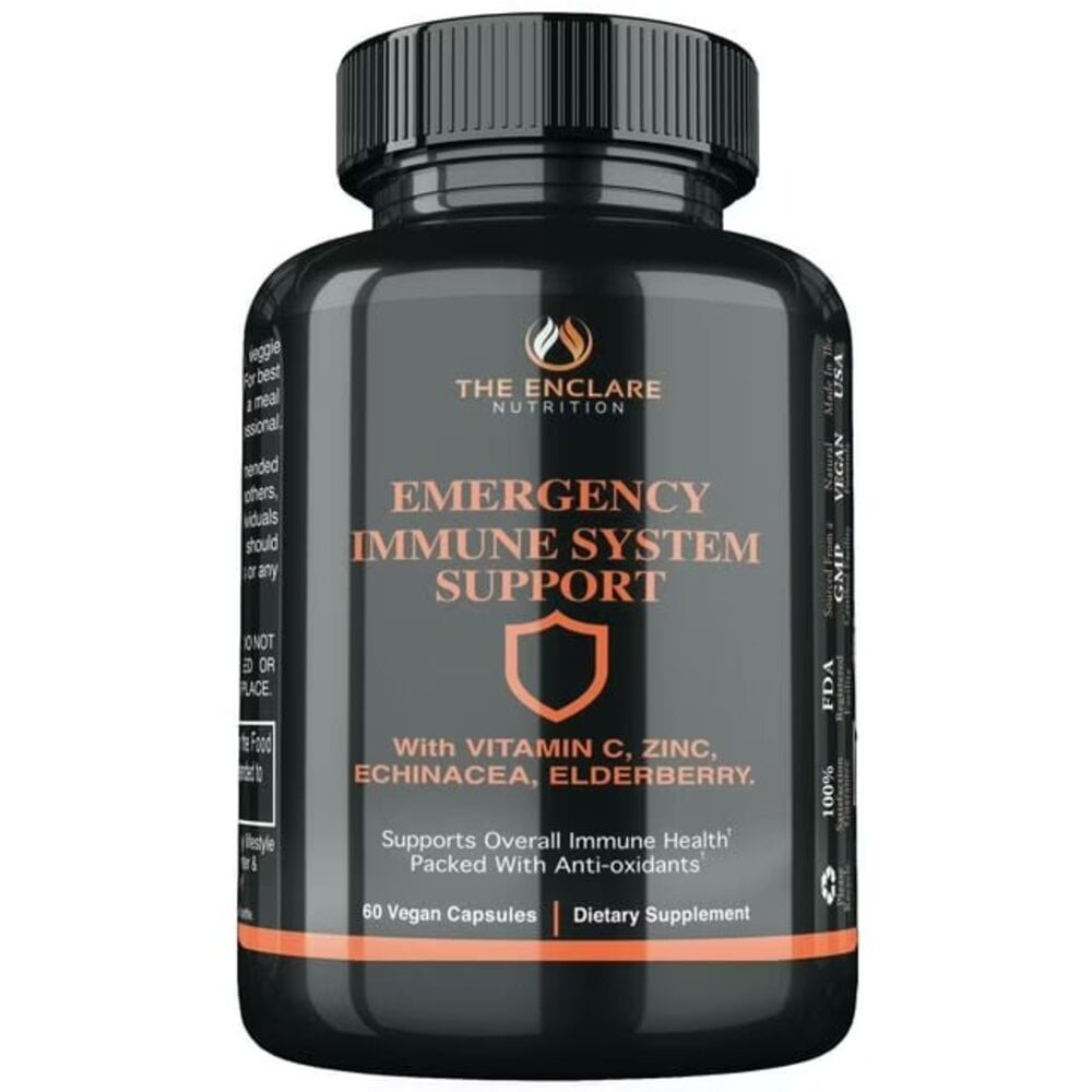 The Enclare Nutrition Emergency Immune Support for Adults, Vitamin C ...