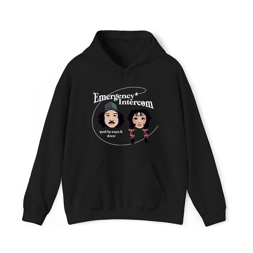 Emergency Intercom Merch Pod By Enya Drew Hoodie Printed Hoodies Men ...