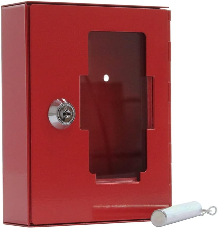 Emergency Key Box Metal Wall Mounted Breakable Cabinet with Chained ...