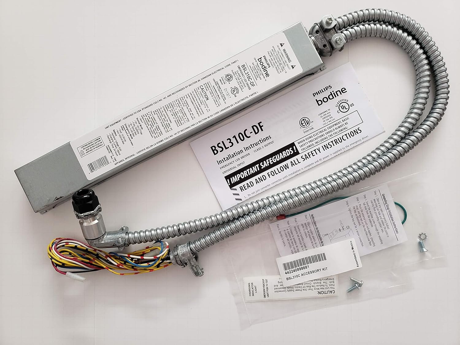 Emergency LED Driver Ballast BSL310C-DF-A - Walmart.com