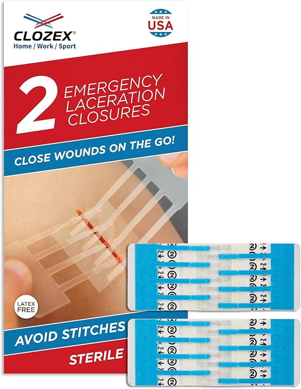 Emergency Laceration Closures - Repair Wounds Without Stitches, FSA HSA ...