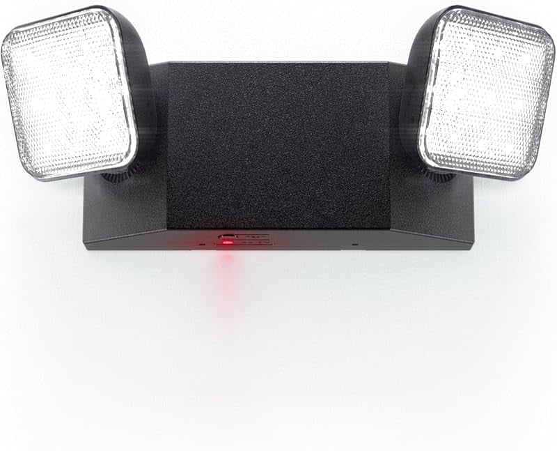 Emergency Light LED Fixture with Lights Battery Backup [Luces De ...