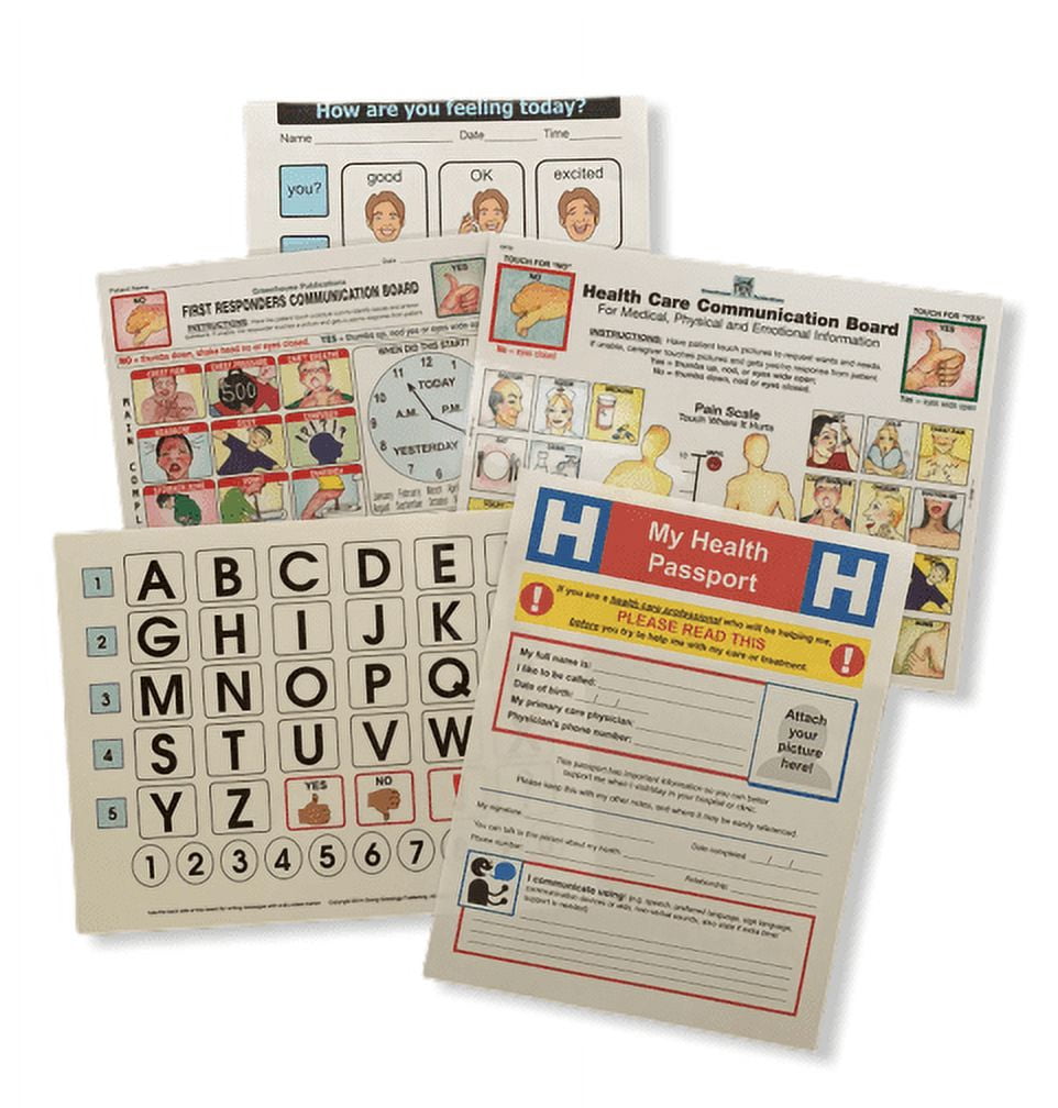 Emergency Medical Care Communication Kit - 5 Essential Health ...