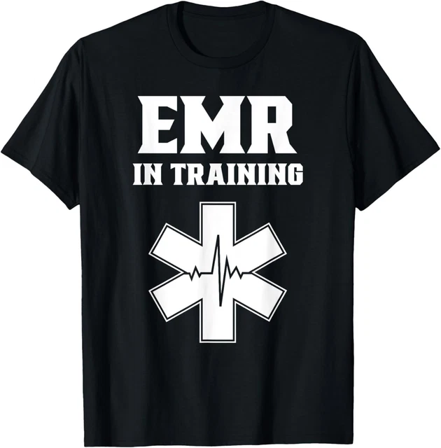 Emergency Medical Responder In Training Emr Emt Ambulance T-Shirt ...