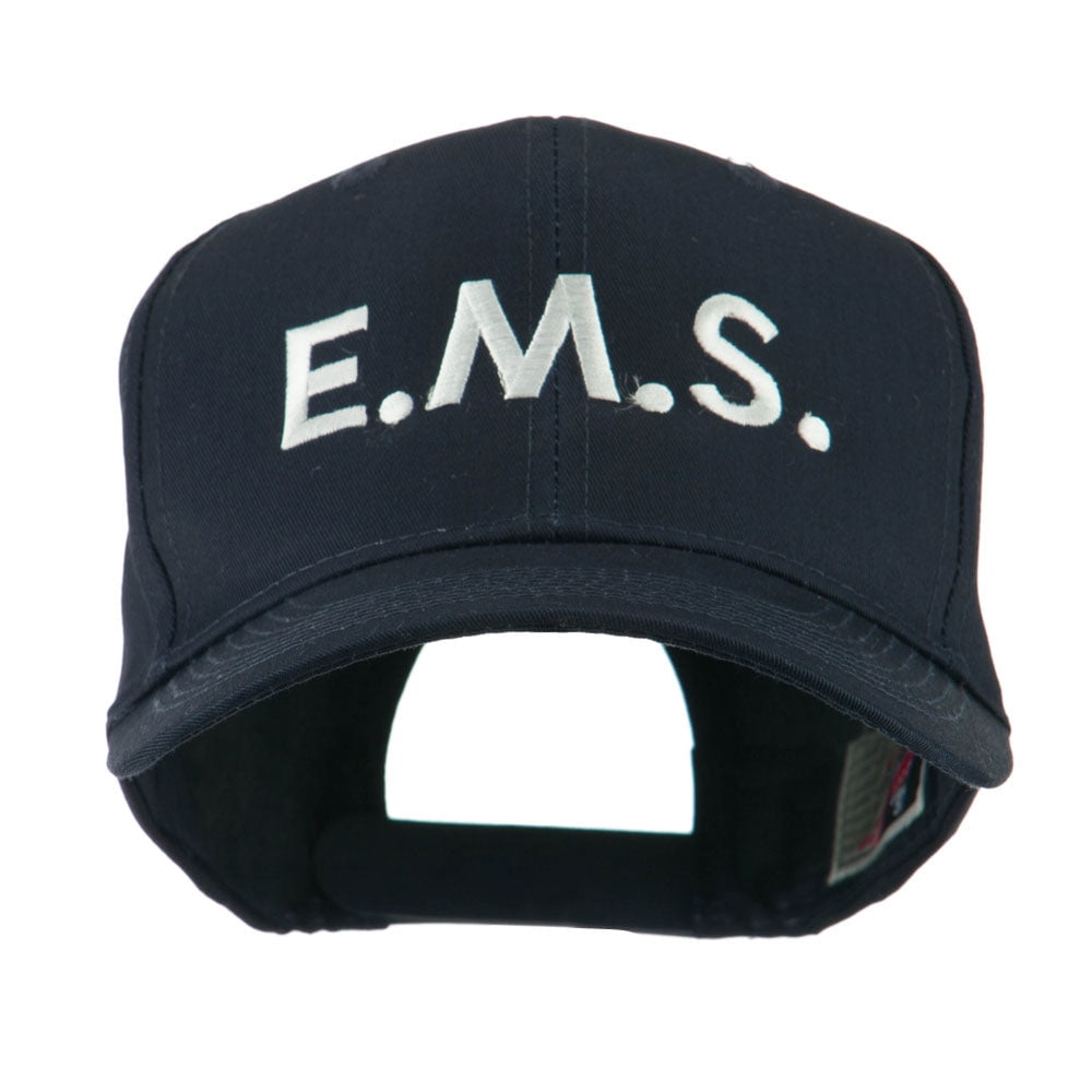 Emergency Medical Services Embroidered Cap - Navy OSFM - Walmart.com