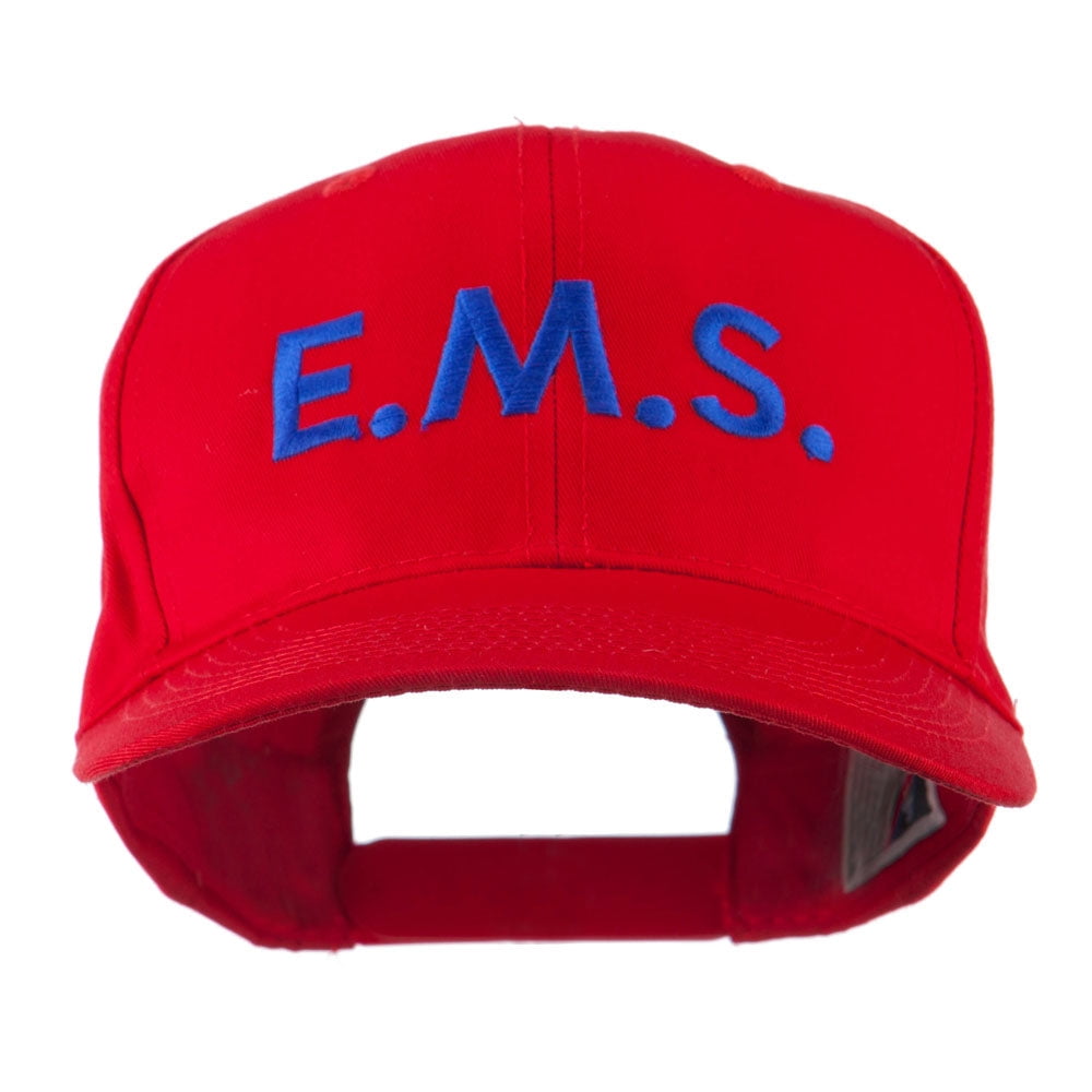 Emergency Medical Services Embroidered Cap - Red OSFM - Walmart.com