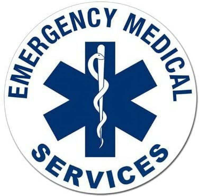Emergency Medical Services Vehicle 3M Reflective sticker| ems window ...