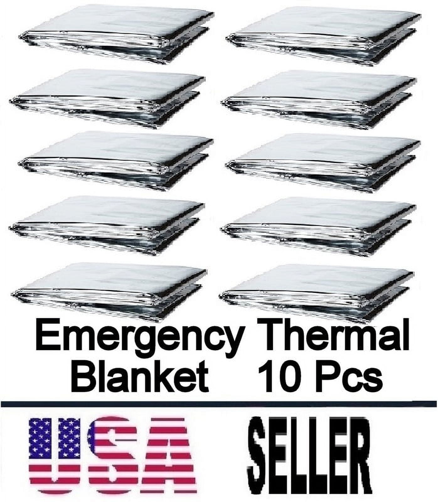 Emergency Mylar Thermal Blanket For Survival First Aid Kits Army ...