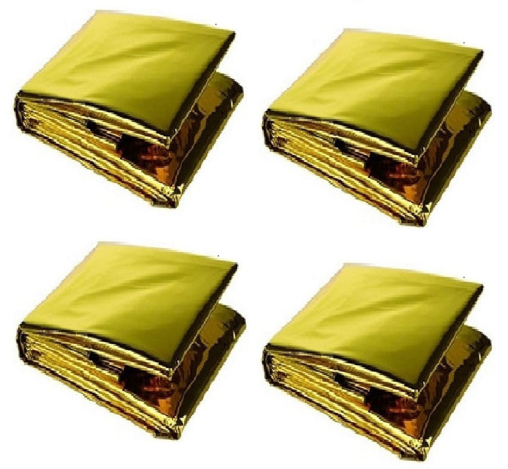 Emergency Mylar Thermal Blanket For Survival First Aid Kits Army ...