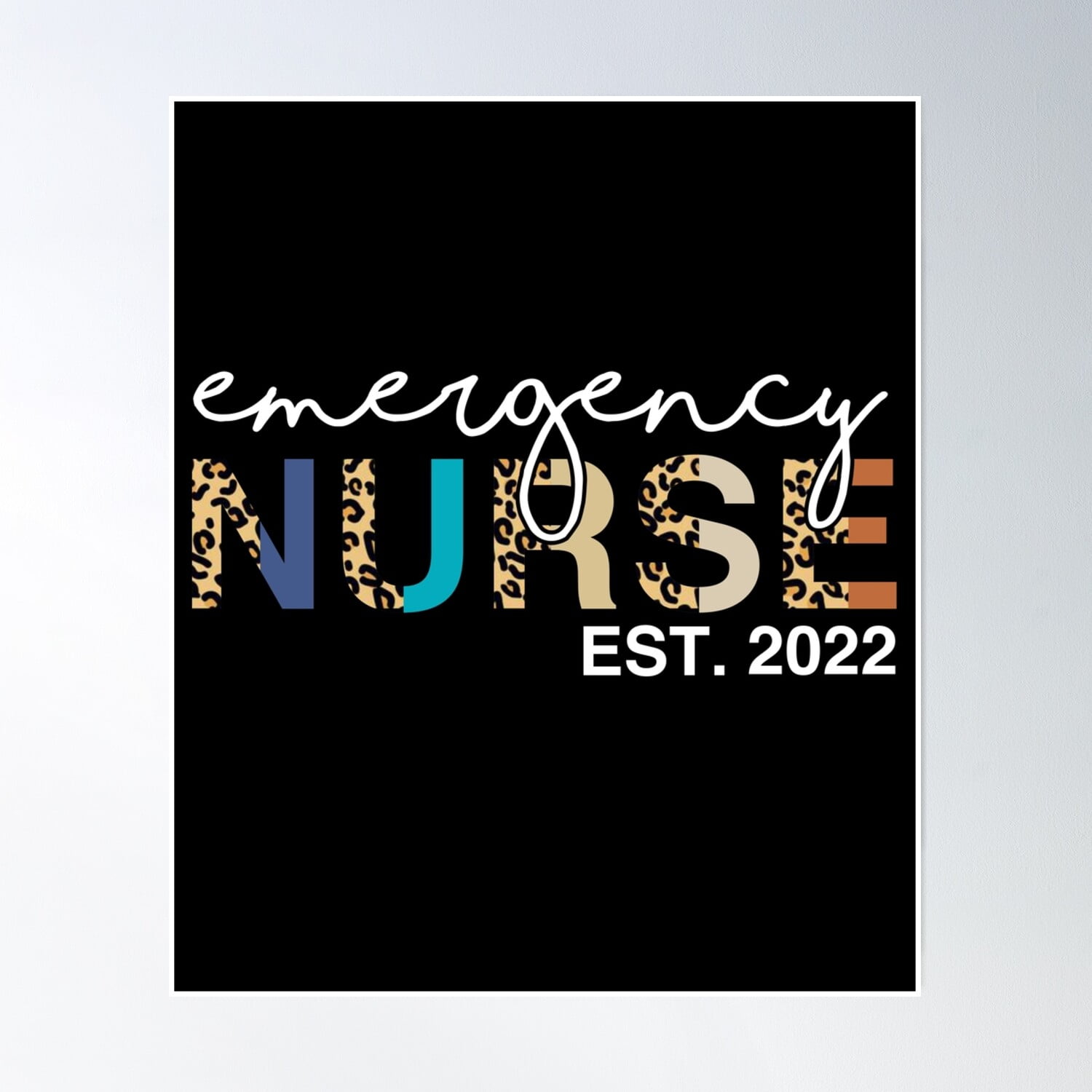 Emergency Nurse Est 2022 | Leopard Emergency Nurse | Future Emergency ...