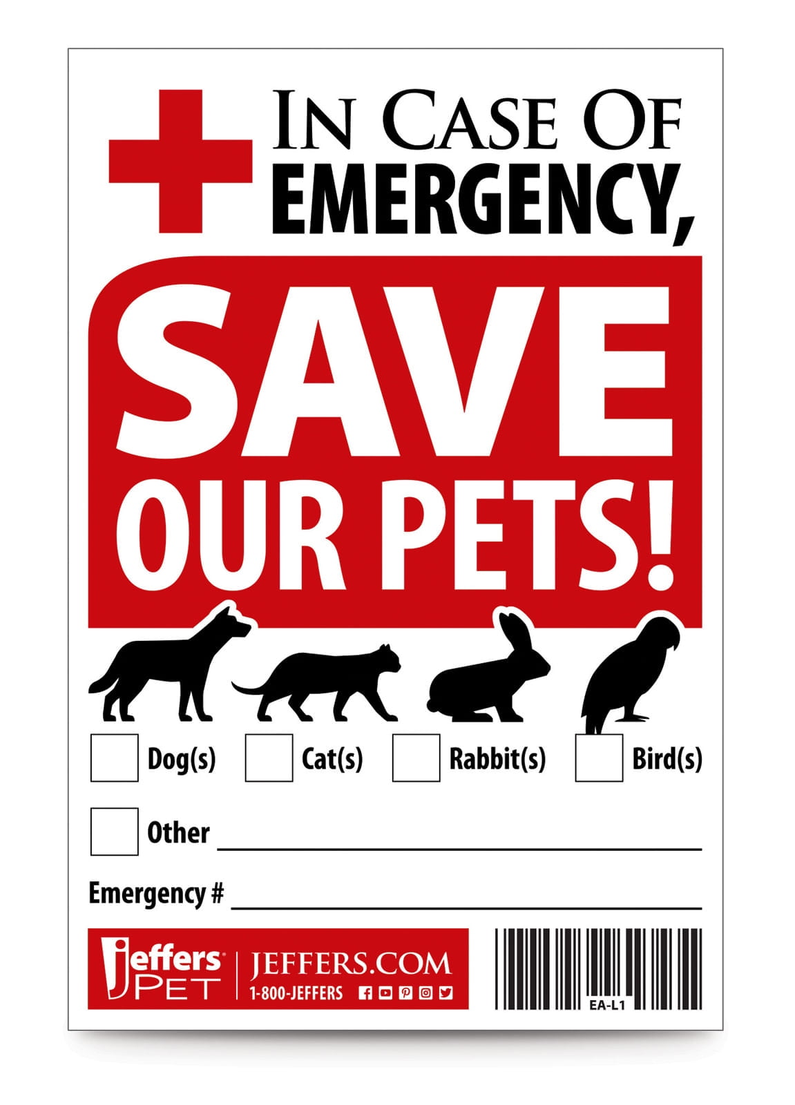 Emergency Pet Rescue Labels - Walmart.com