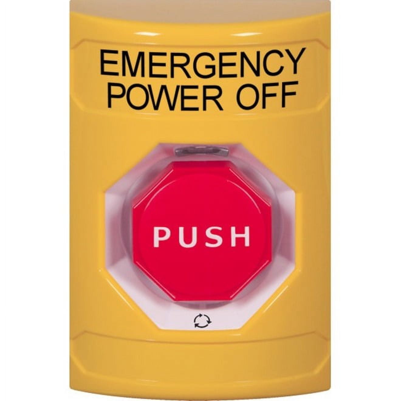Emergency Power Off Push Button,2-7/8" D - Walmart.com