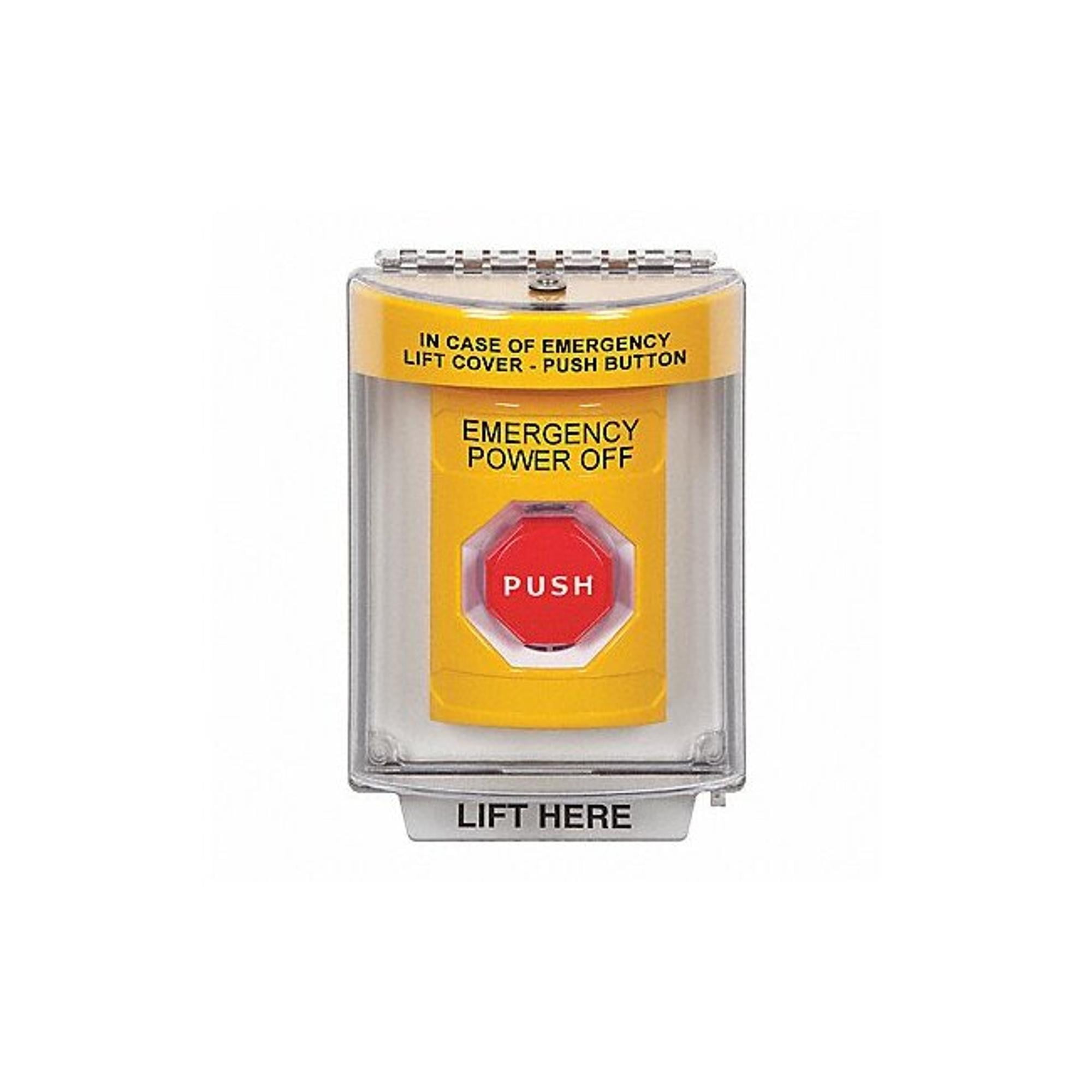 Emergency Power Off Push Button,2-7/8" D - Walmart.com
