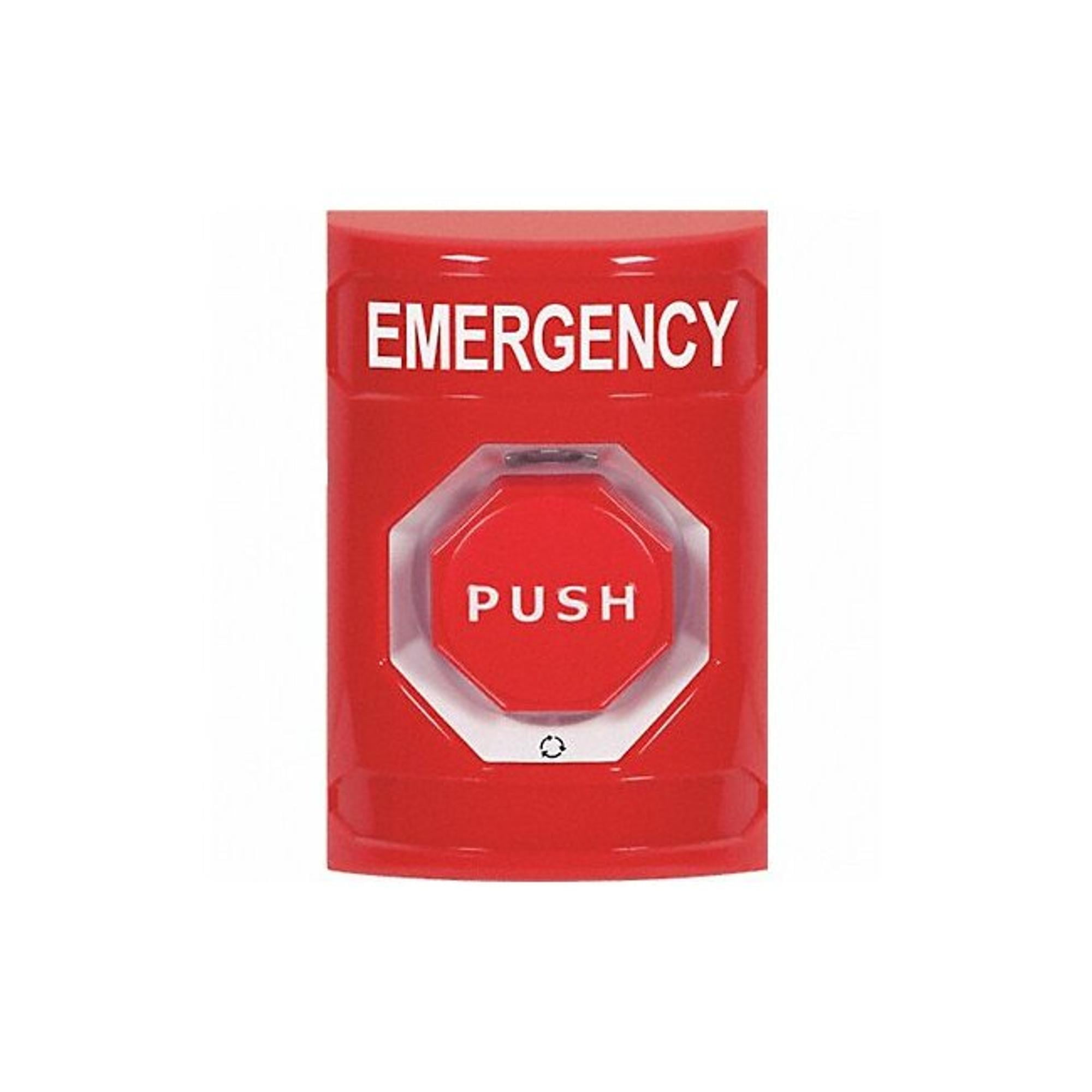 Emergency Push Button,Red Button,SPDT - Walmart Business Supplies