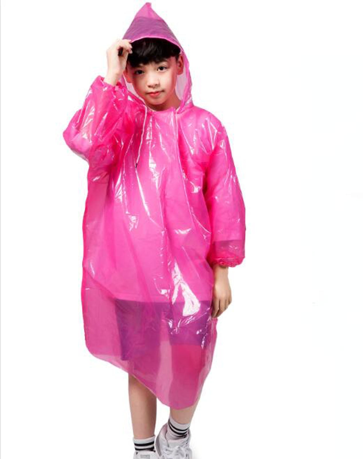 Emergency Raincoat, Disposable Hiking Rain Gear, Waterproof ...
