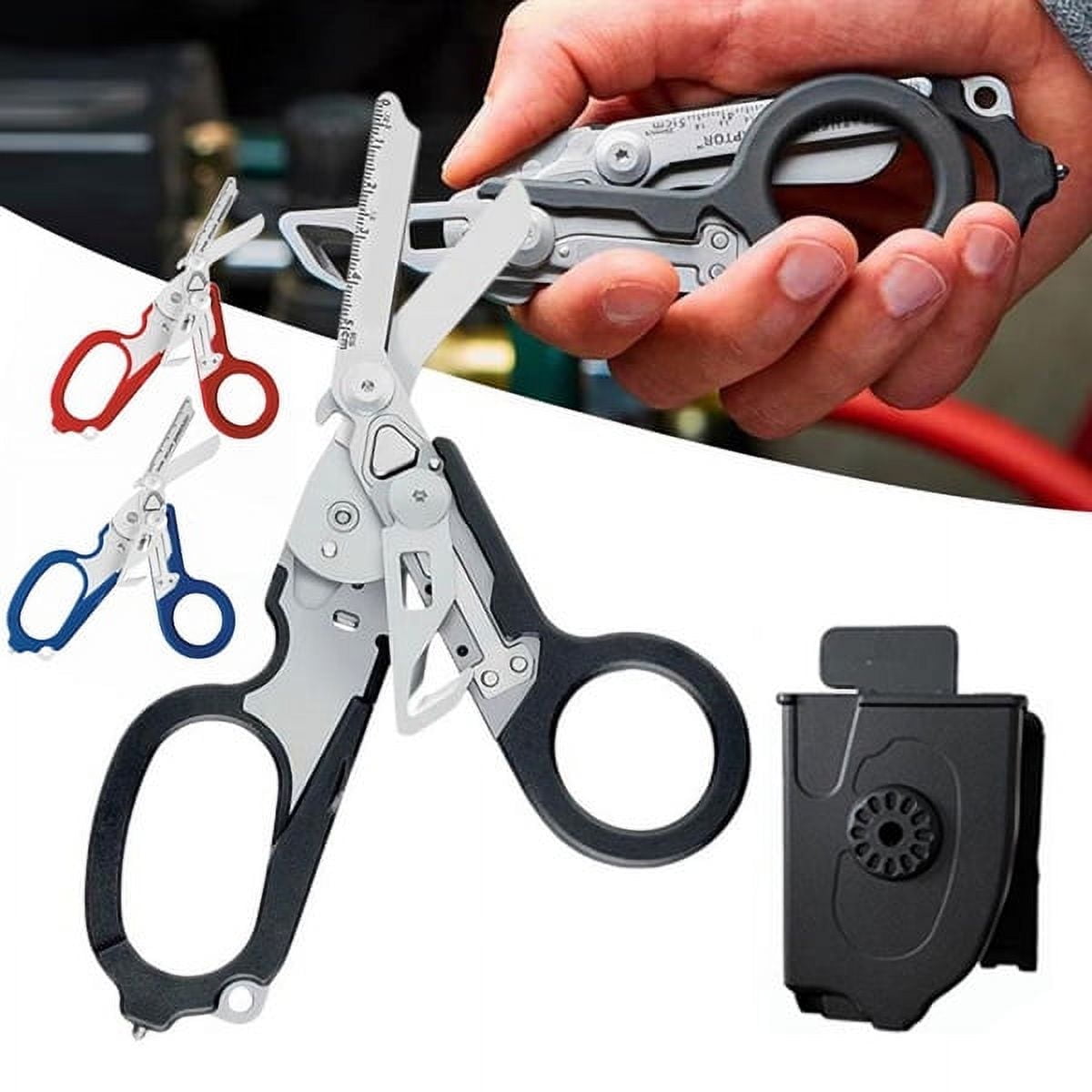 Emergency Response Shears Multifunctional Outdoor Tools Glass Breaker ...